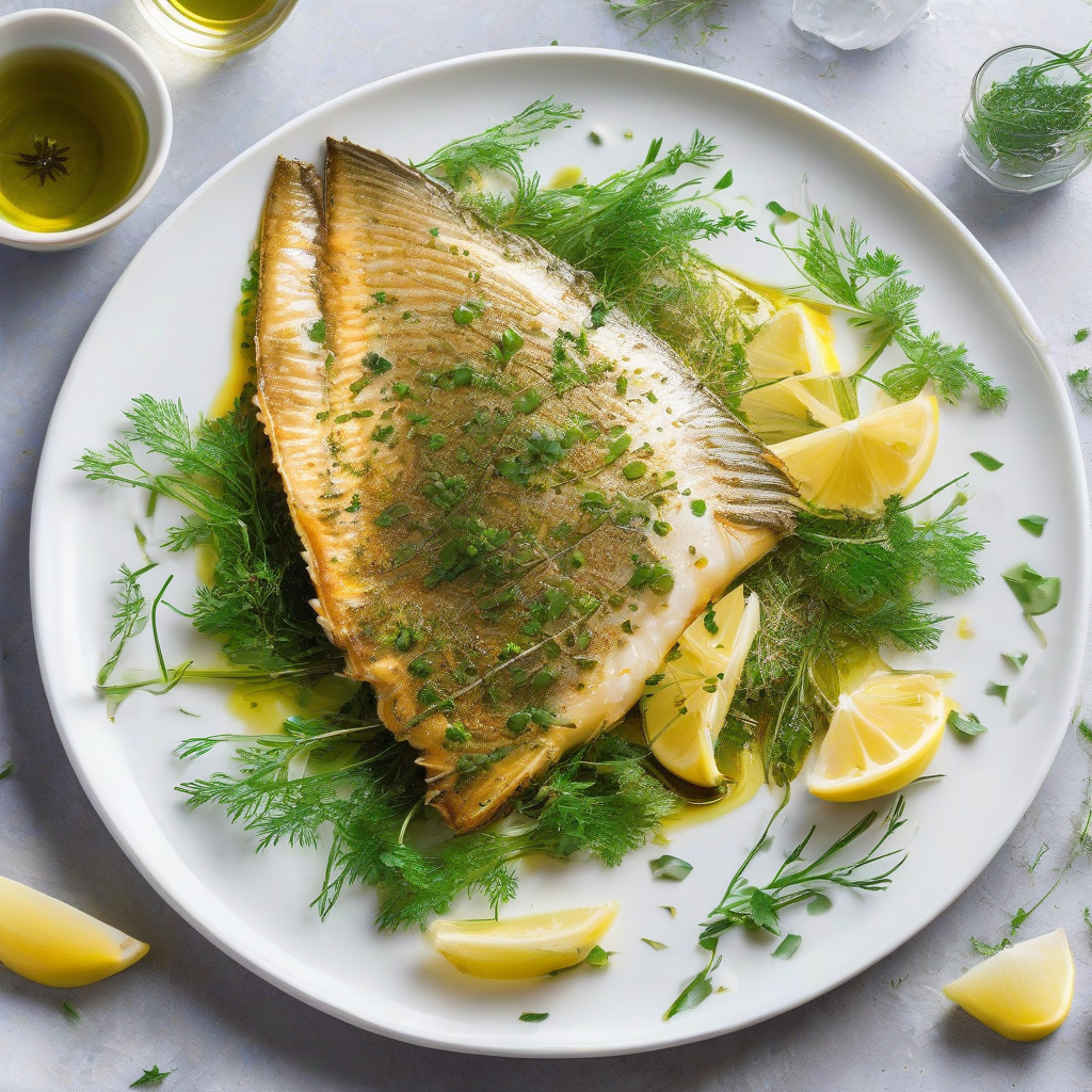 Baked Turbot Recipe: Flaky Fish with Herb-Infused Crust - Drool Recipes