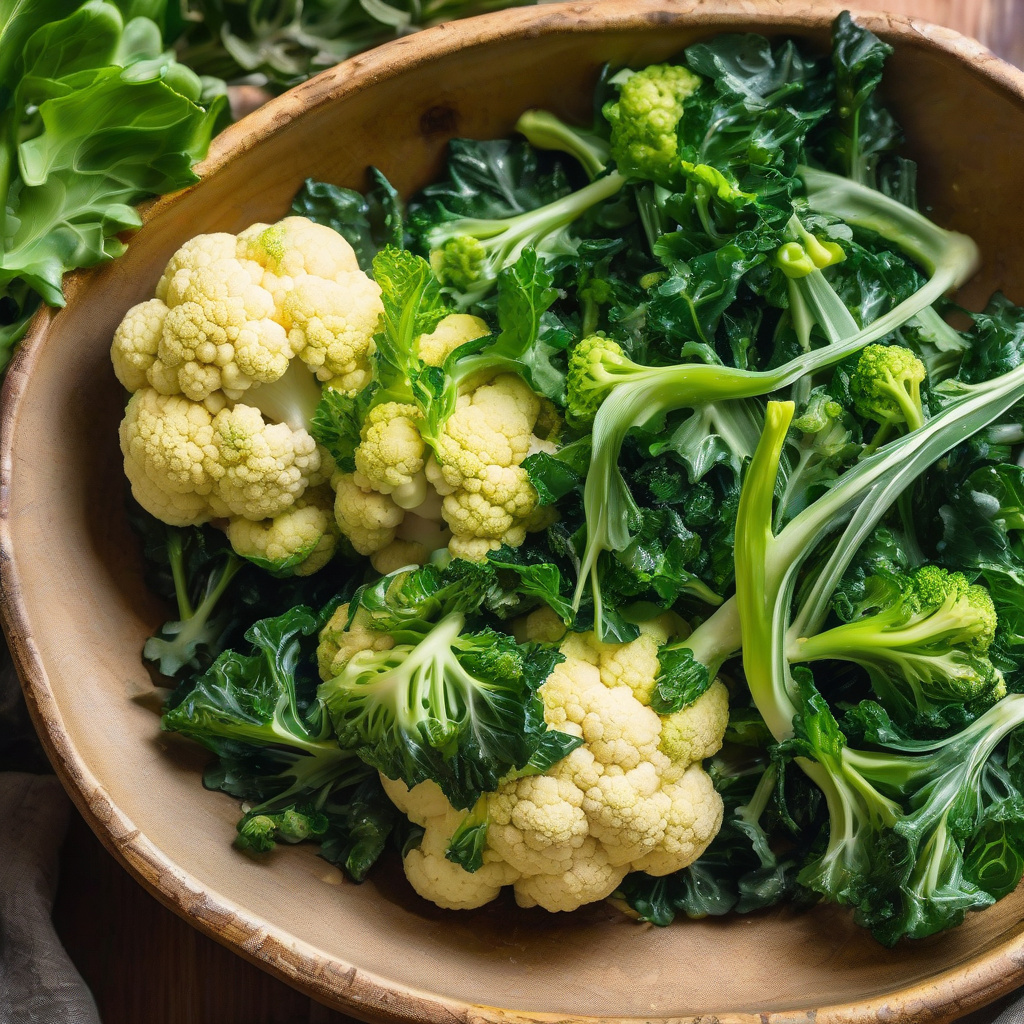 Cauliflower Greens Recipe: Flavorful Side Dish in 15 Minutes - Drool ...