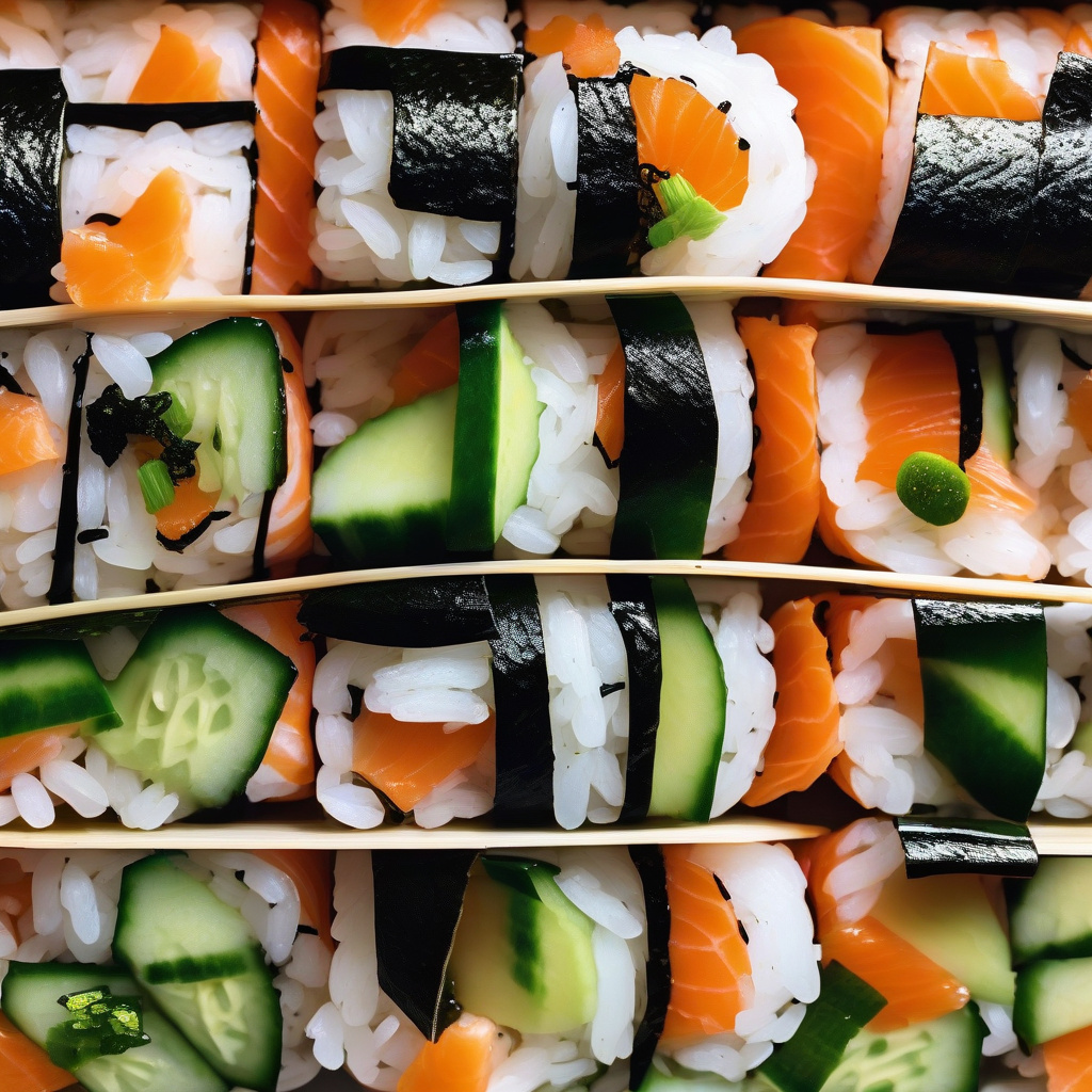 Cooked Salmon Sushi Roll Recipe: Easy Roll for Beginners at Home ...