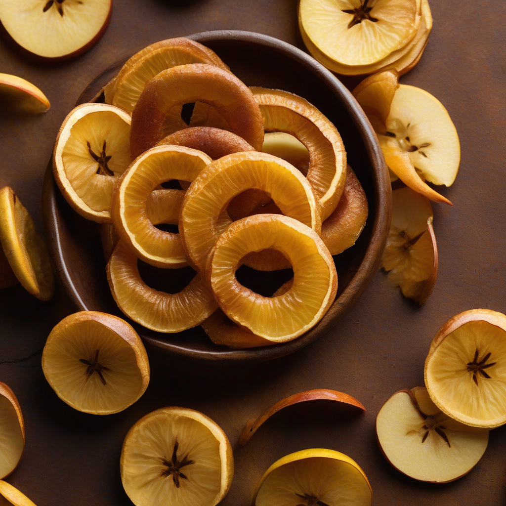 Dried Apple Rings Recipe: Sweet and Chewy Snack in 4 Hours - Drool Recipes