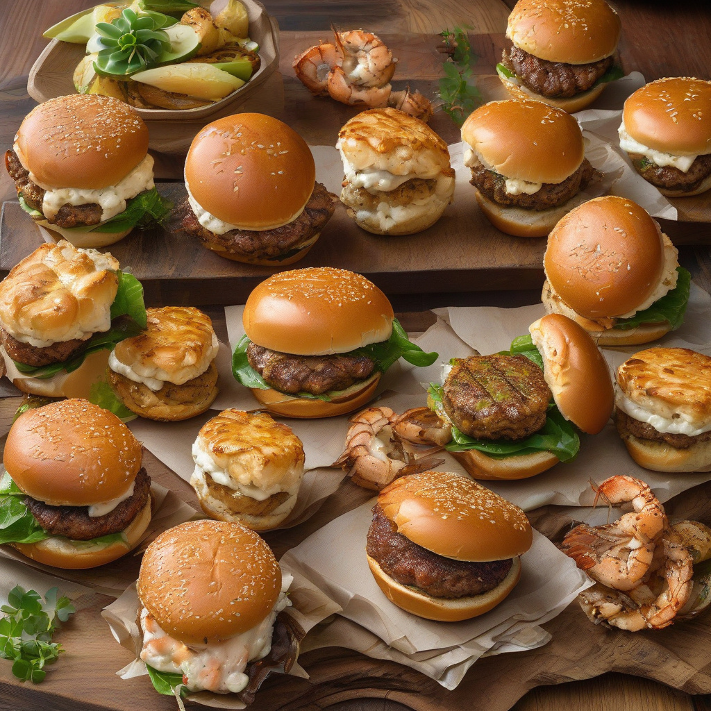Surf and Turf Burgers Recipe: Juicy Beef and Lobster Delight at Home ...