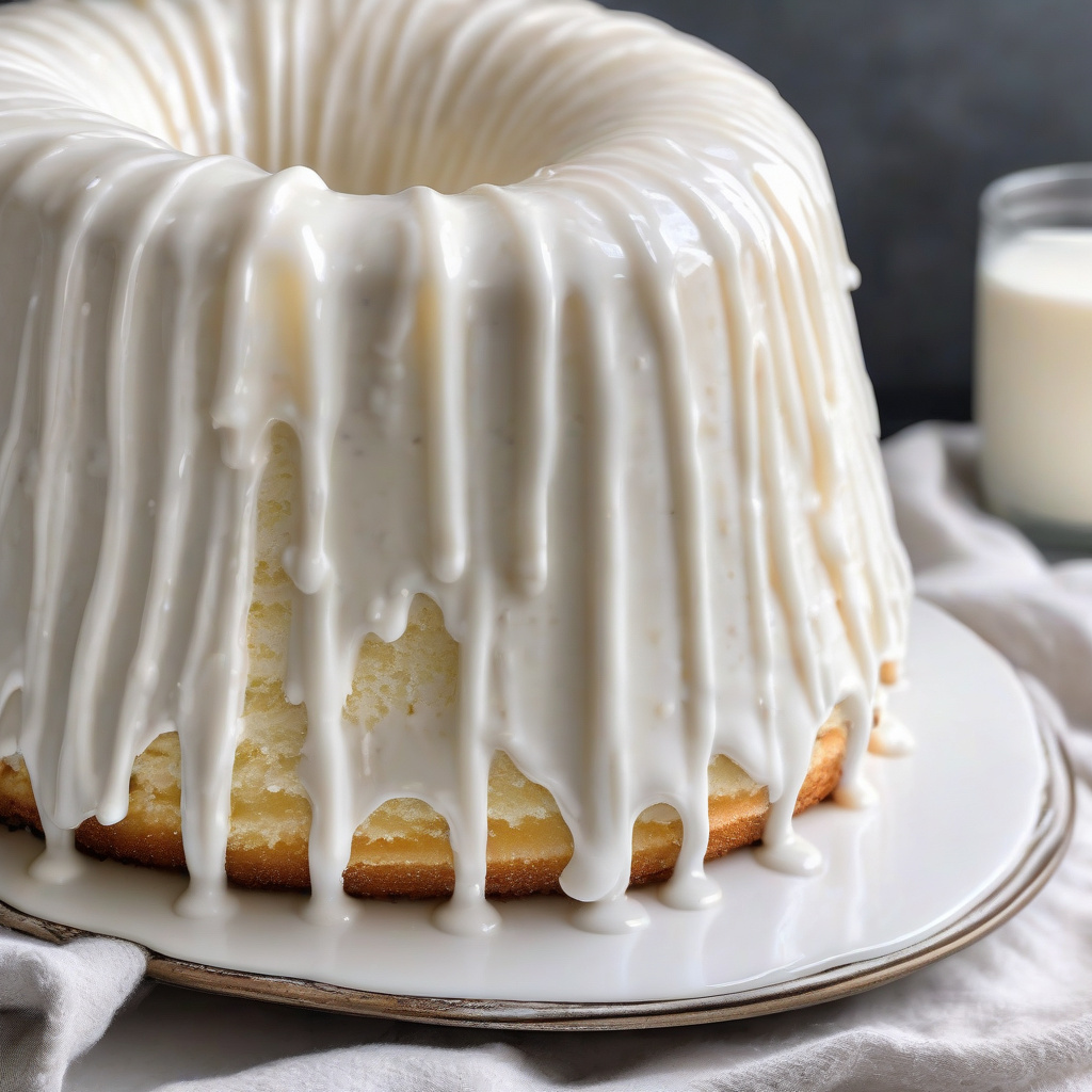 Angel Food Cake Glaze Recipe: Sweet and Silky Topping for Desserts ...