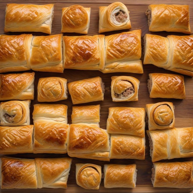 Australian Sausage Rolls Recipe: Flaky Pastry and Savory Filling ...