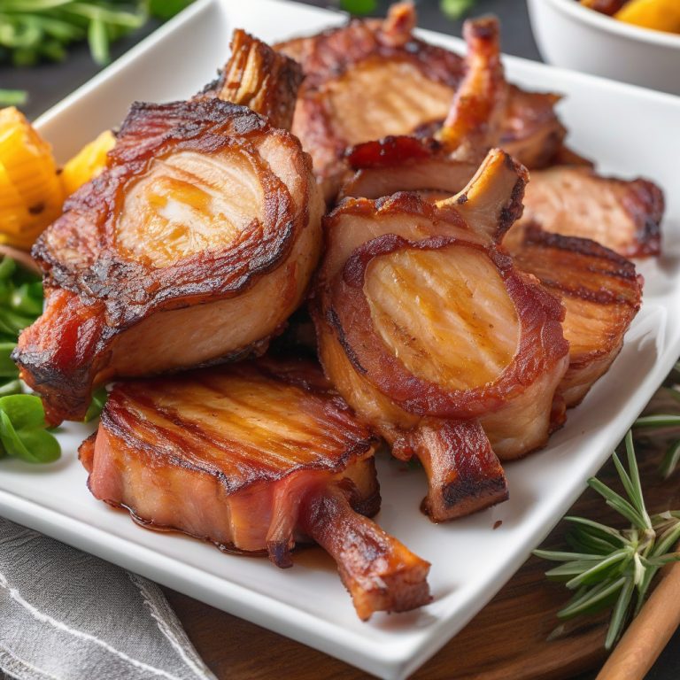 Bacon Wrapped Pork Chops Recipe: Juicy and Flavor-Packed Delight ...