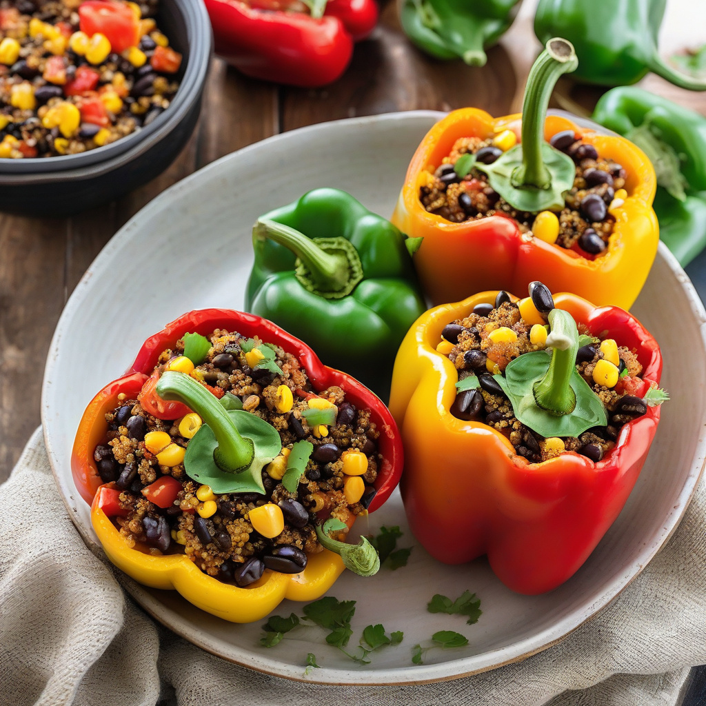 Best Vegetarian Stuffed Peppers Recipe: Flavor-Packed Healthy Delight ...