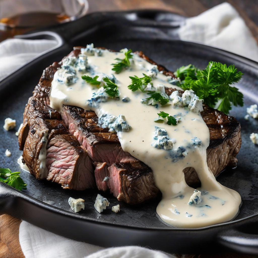 Blue Cheese Sauce for Steak Recipe: Rich and Creamy Flavor Boost ...