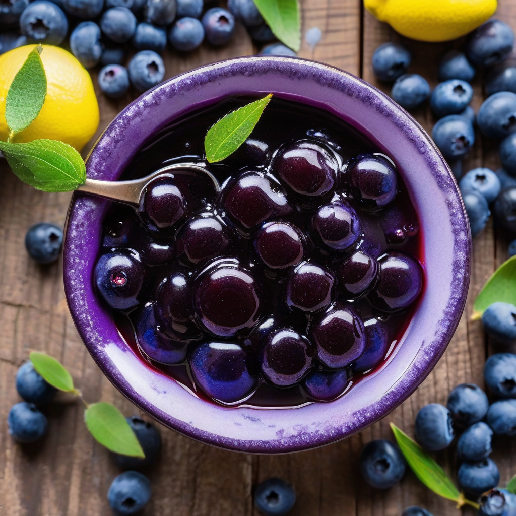 Blueberry Jam Recipe Low Sugar: Naturally Sweetened Fruit Spread ...
