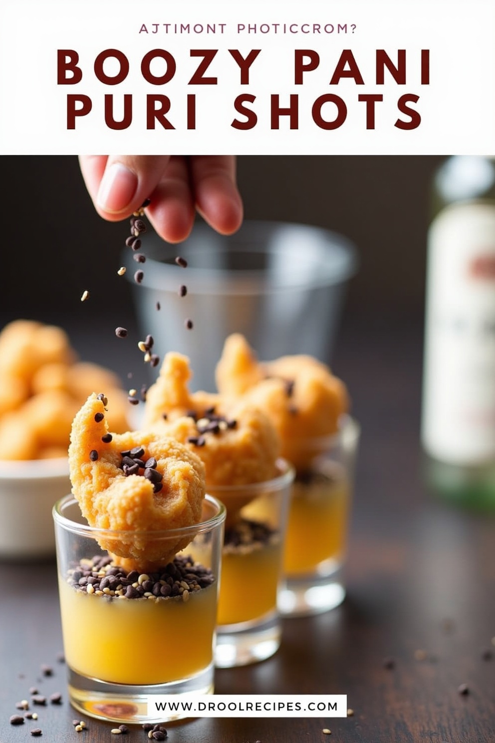 Boozy Pani Puri Shots: The Ultimate Street Food Twist You Need to Try ...