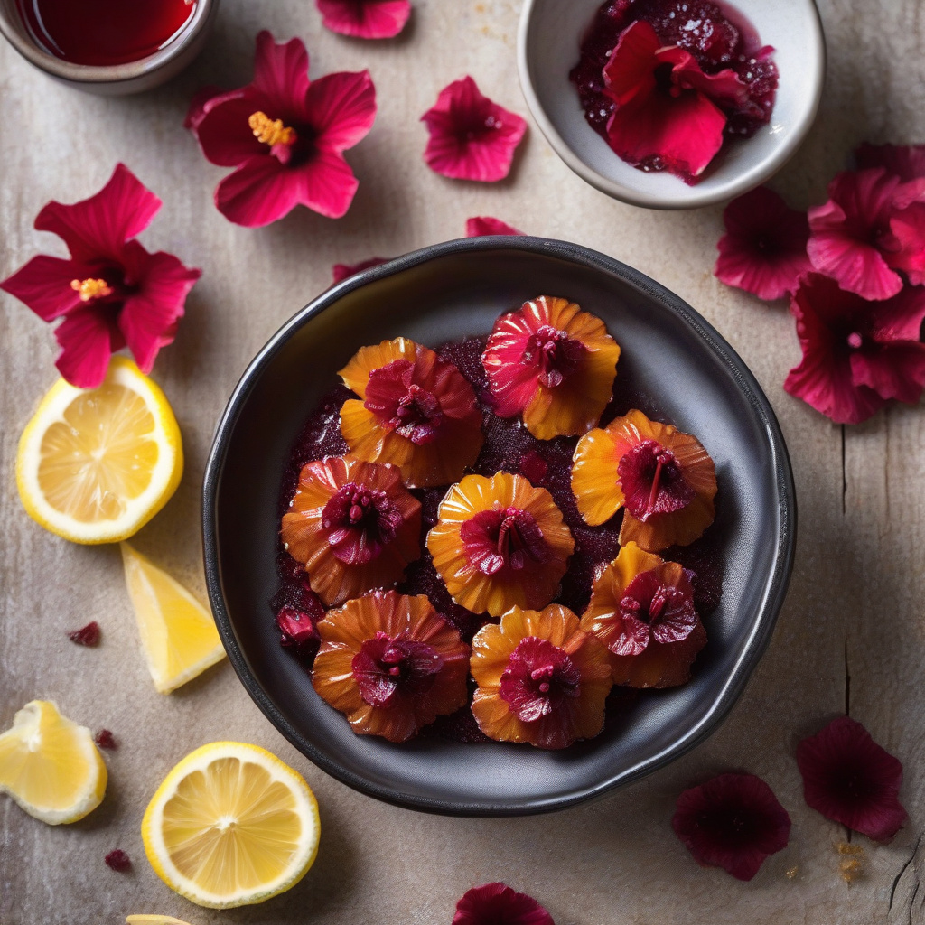Candied Hibiscus Flowers Recipe: Elegant Treats for Any Occasion ...