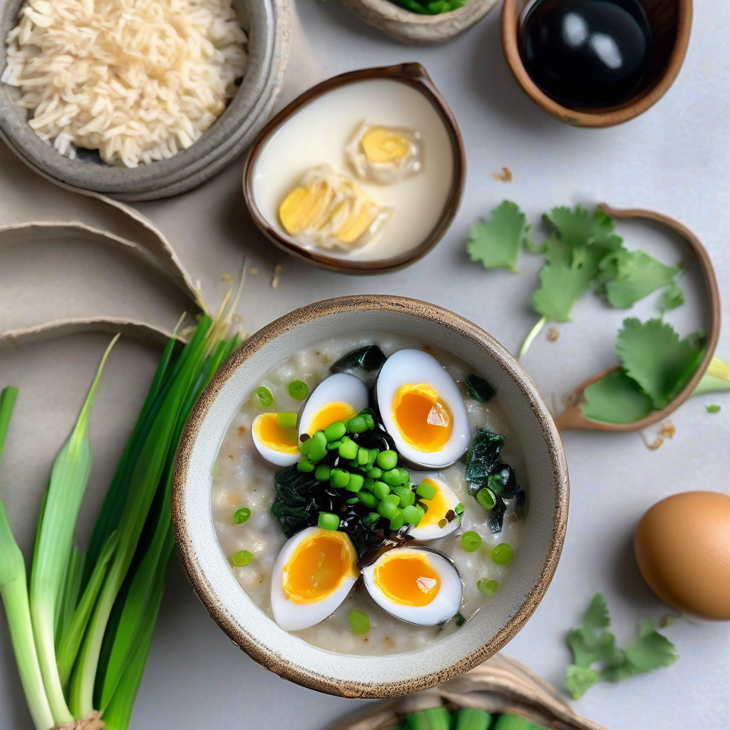 Century Egg Congee Recipe: Comforting Breakfast in 30 Minutes - Drool ...