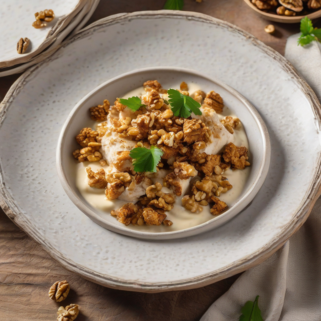 Cerkez Tavugu Recipe: Tender Chicken in Creamy Walnut Sauce - Drool Recipes
