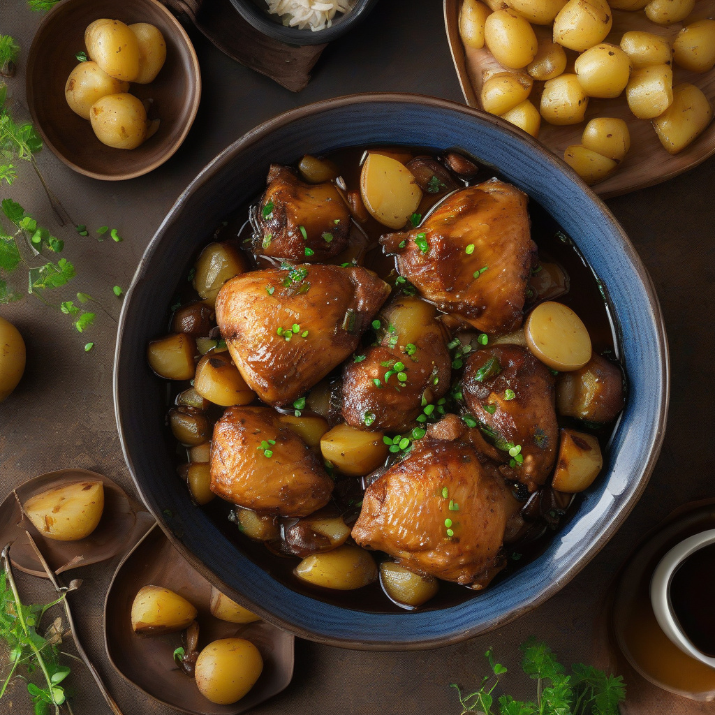 Chicken Adobo with Potatoes Recipe: Authentic Filipino Comfort Food ...