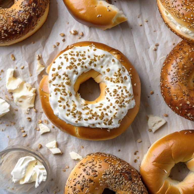 Cream Cheese Bagel Recipe: Morning Delight in 20 Minutes - Drool Recipes
