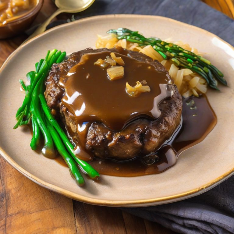 Cubed Steak Salisbury Steak Recipe: Comfort Food in 30 Minutes - Drool ...