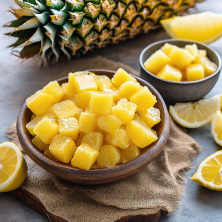 Dried Pineapple Chunks Recipe: Healthy Snack Ready in 4 Hours - Drool ...