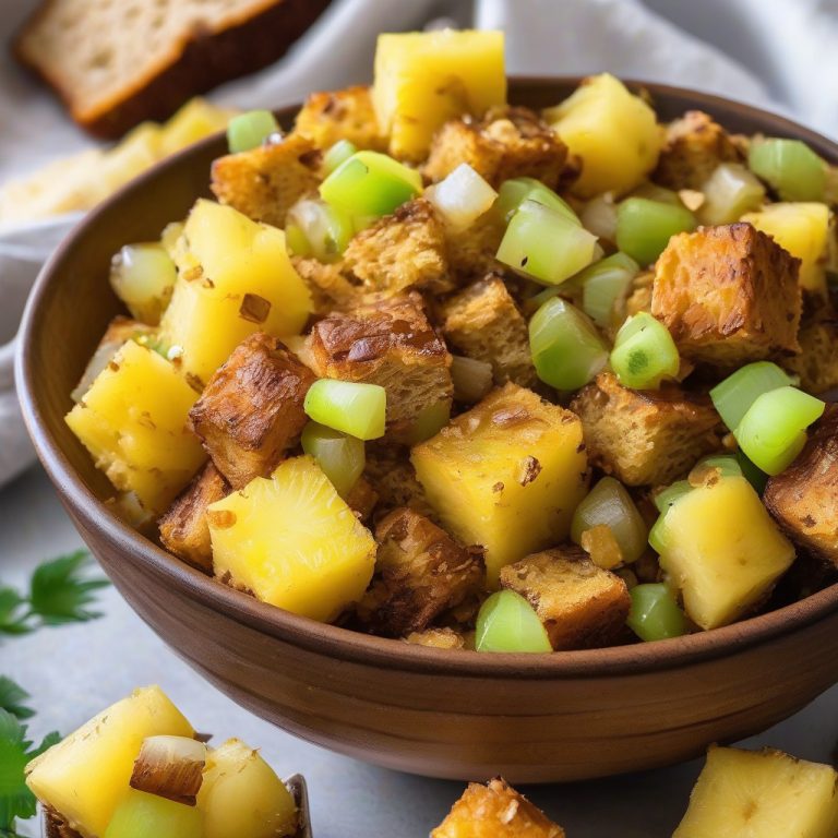 Easy Pineapple Stuffing Recipe: Sweet and Savory Family Favorite ...