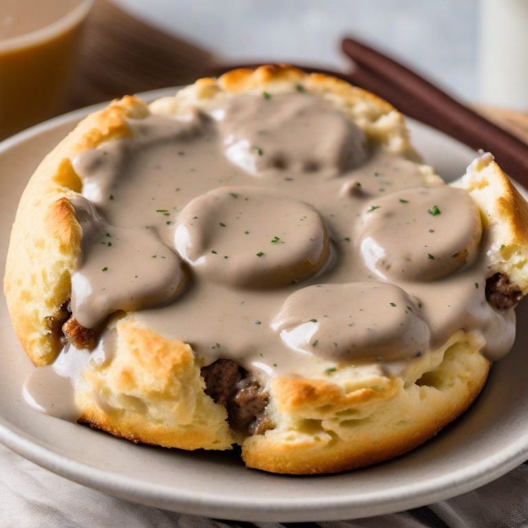 Easy Recipe for Biscuits and Gravy: Comfort Food in 30 Minutes - Drool ...