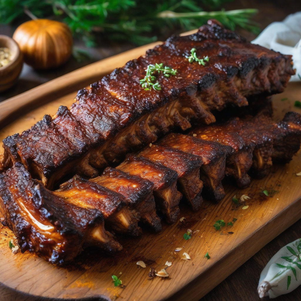 Fall Off the Bone Ribs in the Oven Recipe: Tender and Flavorful Feast ...