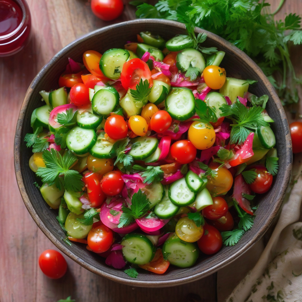 Friendship Salad Recipe: A Colorful Mix for Sharing Smiles - Drool Recipes