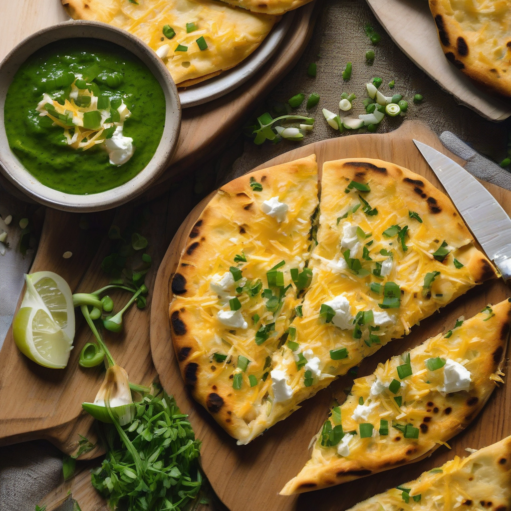 Garlic Cheese Naan Recipe: Perfectly Fluffy Bread in 30 Minutes - Drool ...