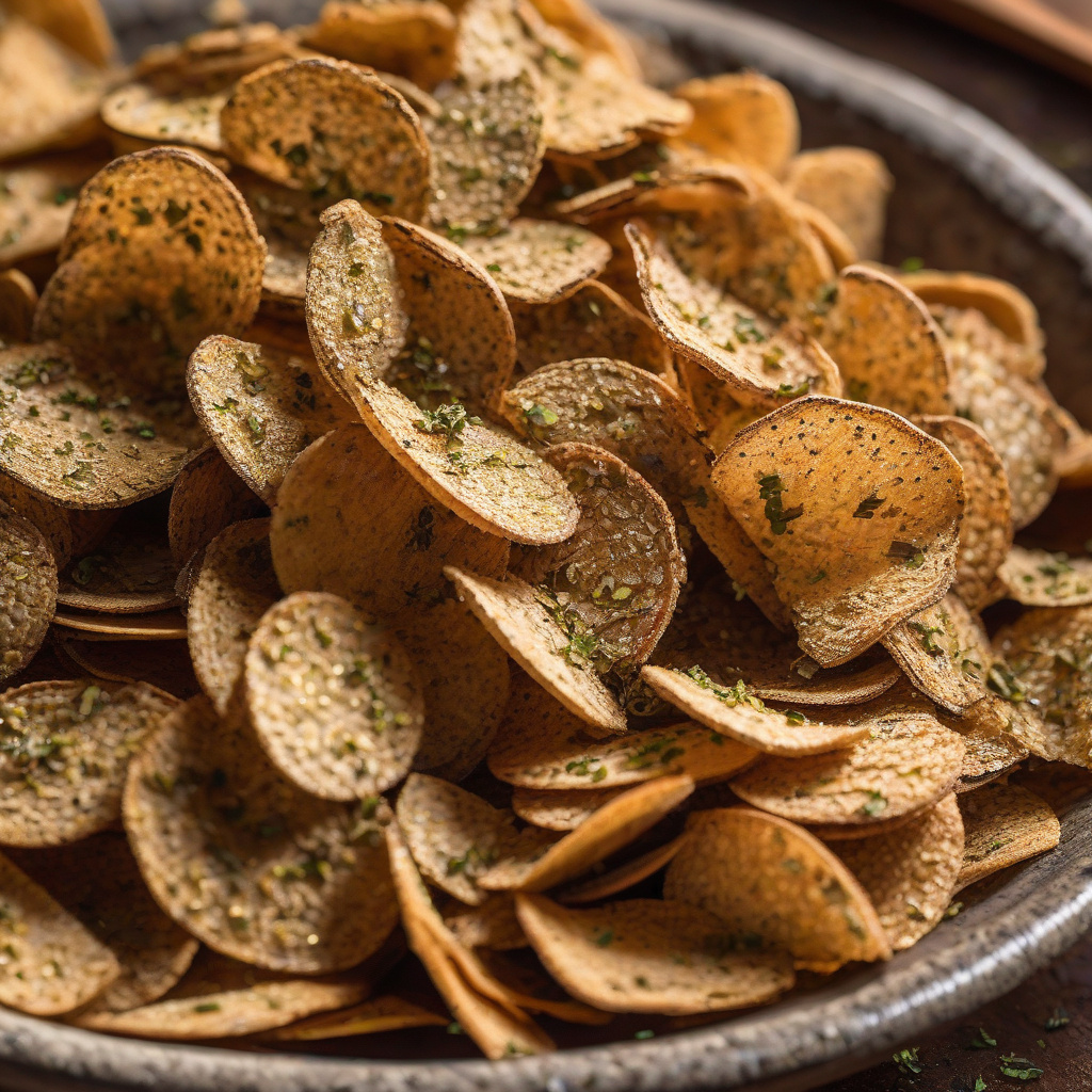 Garlic Rye Chips Recipe: Crispy Snack That Packs Bold Flavor - Drool ...