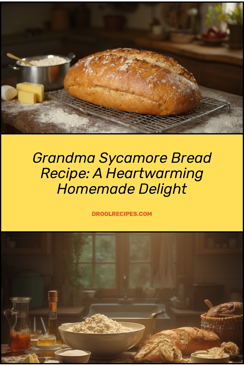 Grandma Sycamore Bread Recipe: A Heartwarming Homemade Delight - Drool ...
