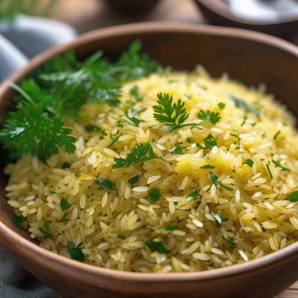 Greek-Style Rice Recipe: Fluffy and Flavorful Mediterranean Side ...