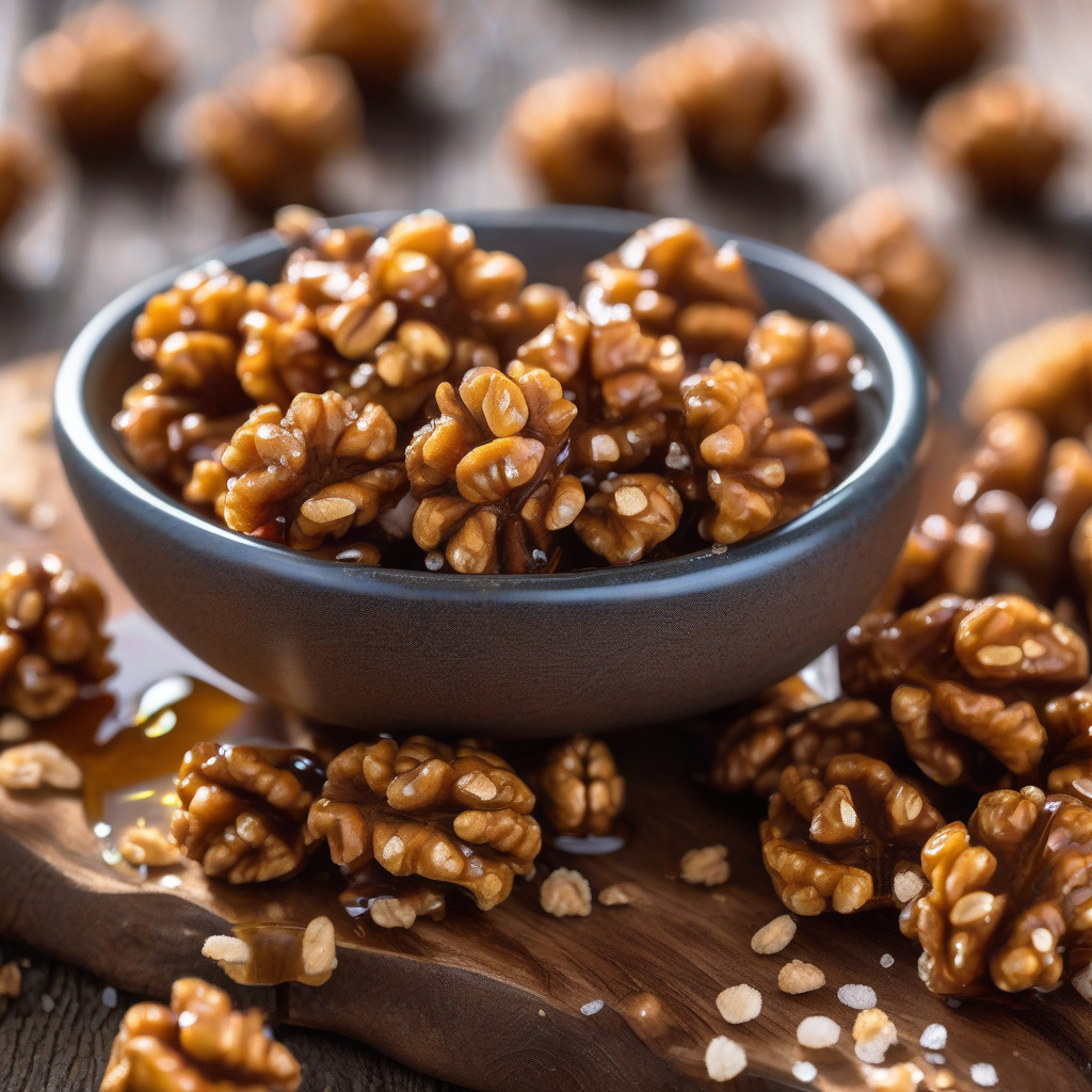 Honey Glazed Walnuts Recipe: Sweet and Crunchy Snack Delight - Drool ...