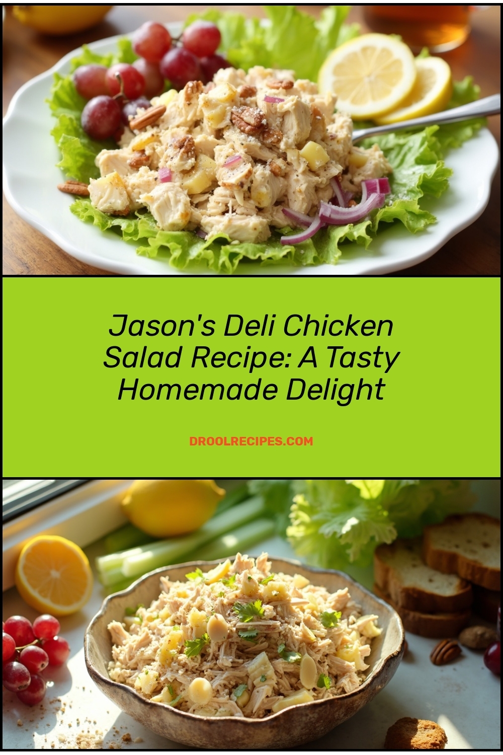Jason's Deli Chicken Salad Recipe: Creamy, Crunchy Copycat Magic at ...