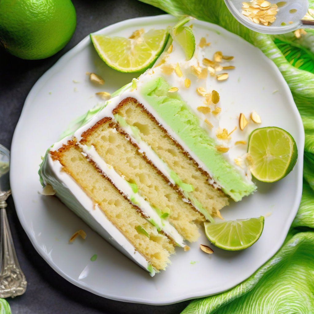 Key Lime Rum Cake Recipe: Moist Layers with Tropical Flavor - Drool Recipes
