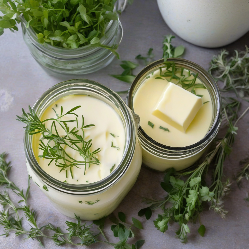 Kilner Butter Recipe: Creamy Spread With a Hint of Fresh Herbs - Drool ...