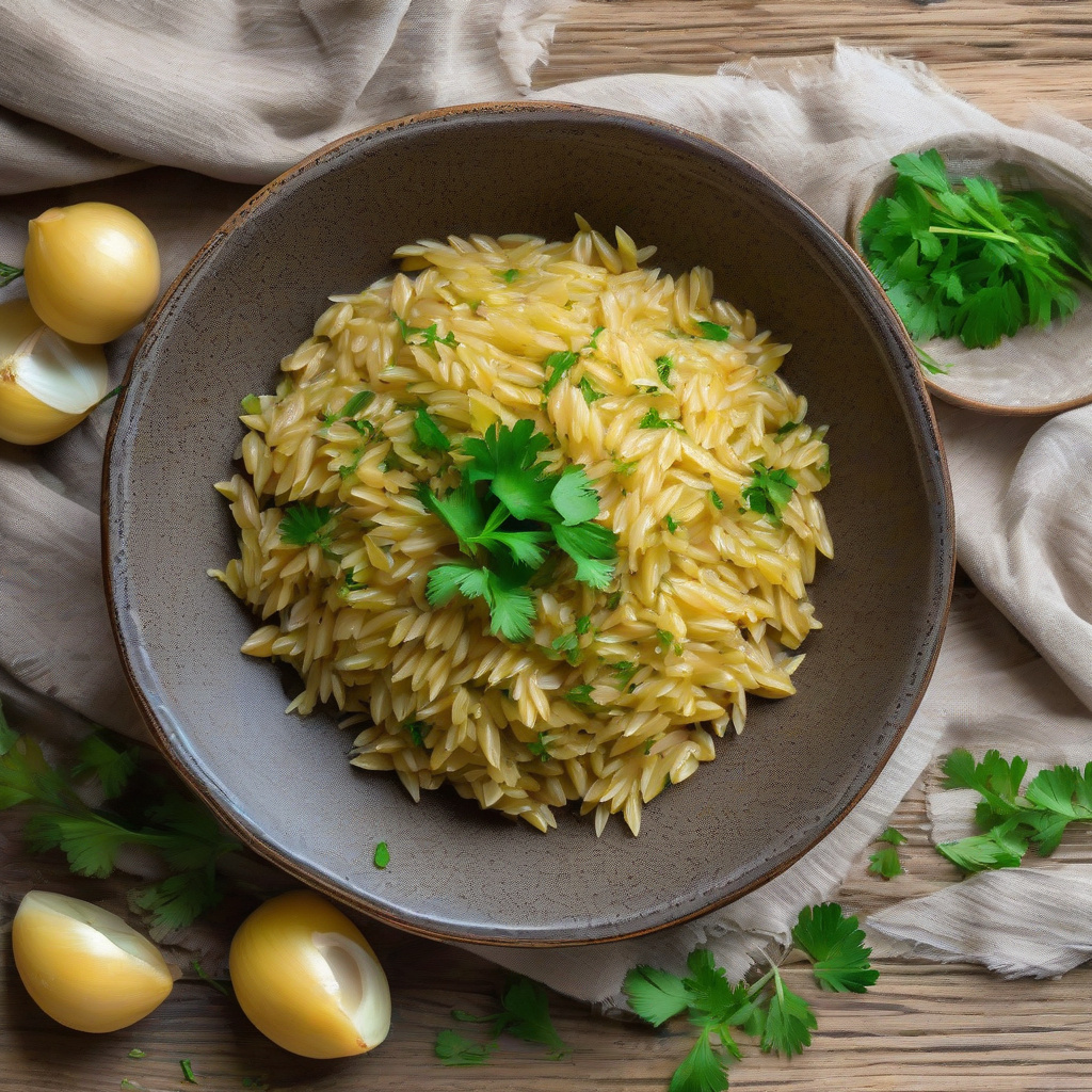 Kritharaki Recipe: Greek-Style Orzo Pasta with Flavorful Herbs - Drool ...