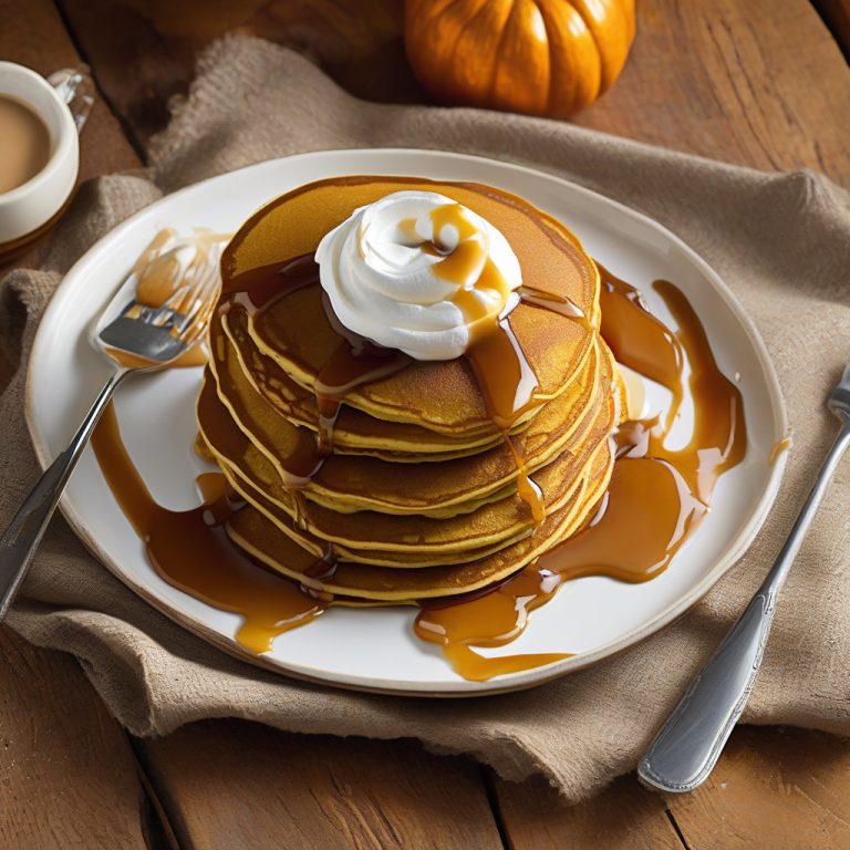 Krusteaz Pumpkin Pancake Recipe: Fluffy Fall Breakfast Delight - Drool ...