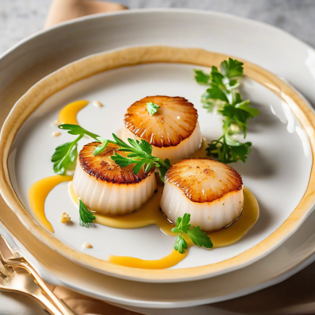 Large Sea Scallops Recipe: Perfectly Seared with Citrus Butter Sauce ...