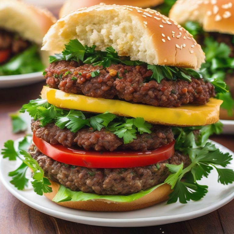Low Sodium Burger Recipe: Juicy Flavor Without the Guilt - Drool Recipes