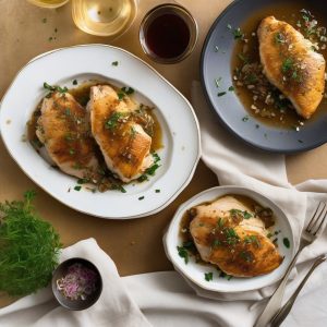 Martini Chicken Recipe: Sophisticated Flavors in 30 Minutes - Drool Recipes