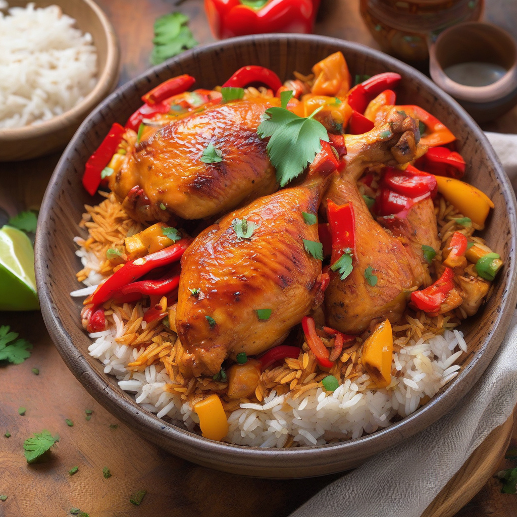 Peri Peri Chicken and Rice Recipe: Flavor-Packed One-Pan Meal - Drool ...