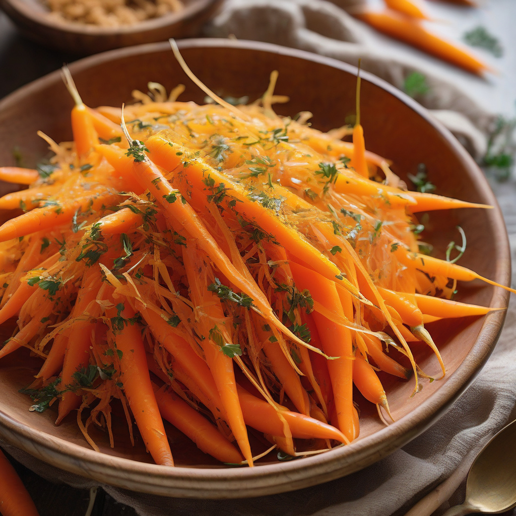 Pickled Shredded Carrots Recipe: Crunchy and Tangy Condiment Delight ...
