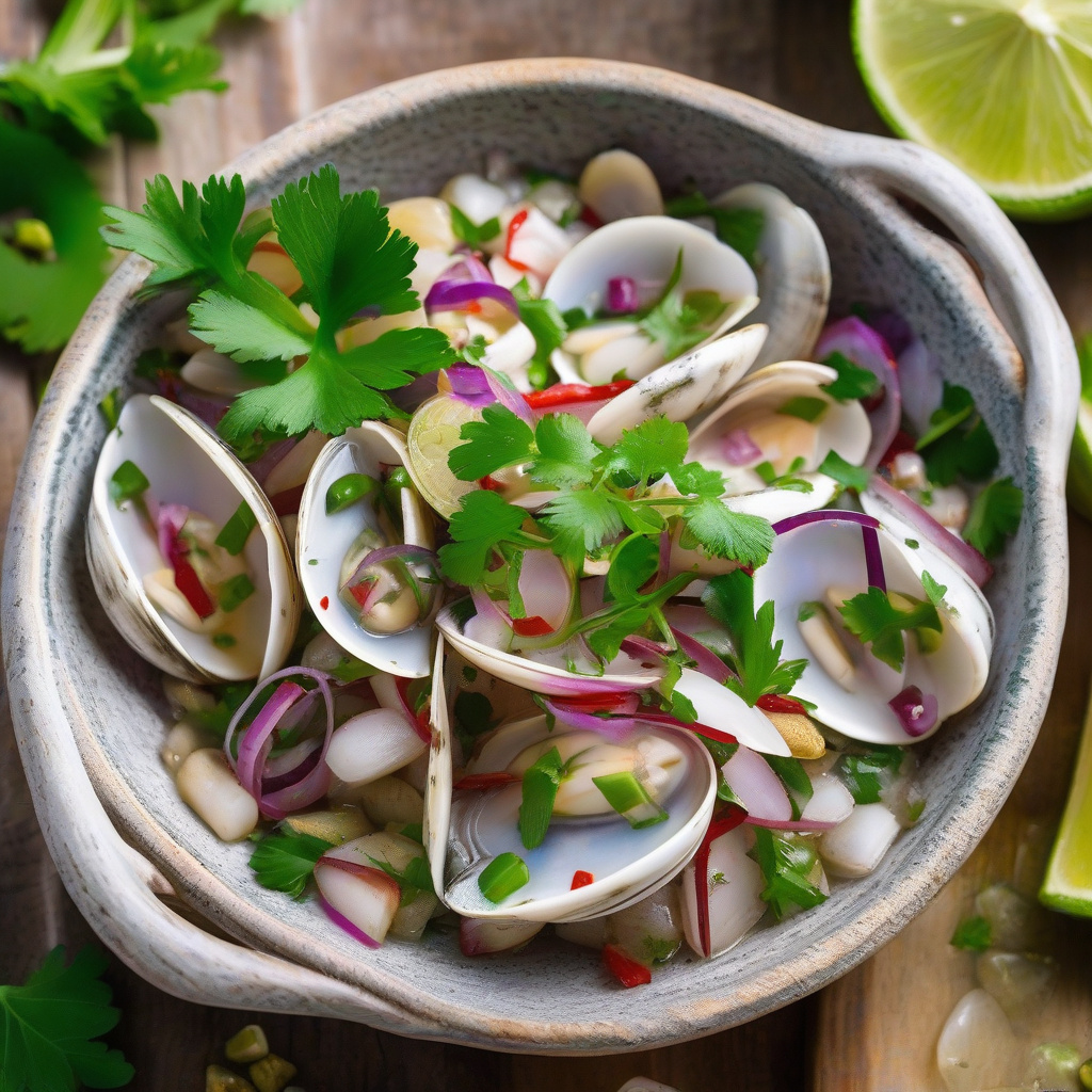 Razor Clam Ceviche Recipe: Fresh and Zesty Seafood Delight - Drool Recipes