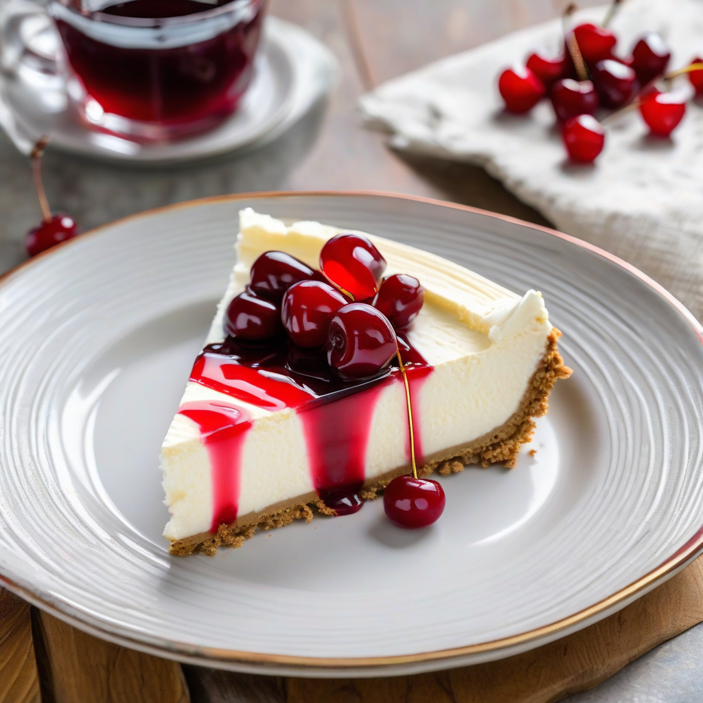 Recipe Cherry Cheesecake: Creamy Layers with a Sweet Topping - Drool ...