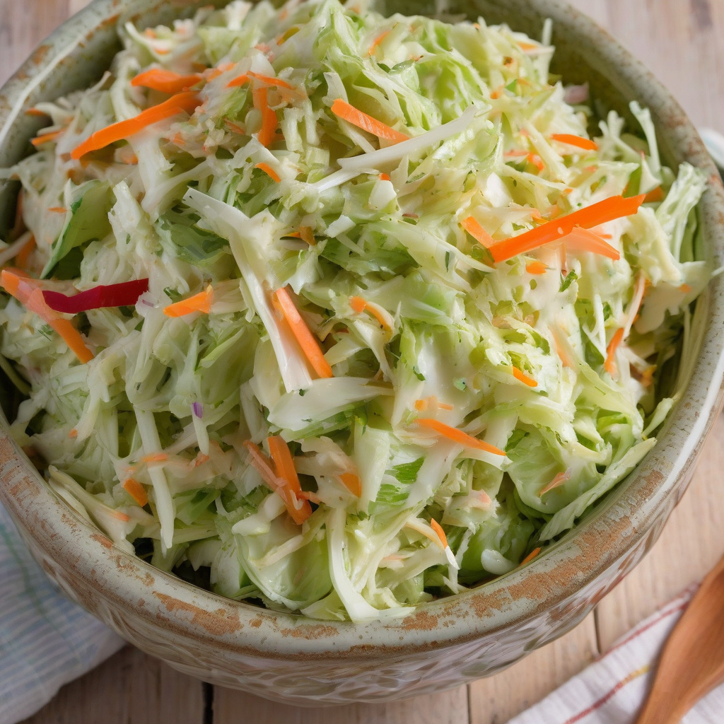 Recipe for Freezer Coleslaw: Crunchy Make-Ahead Salad Delight - Drool ...
