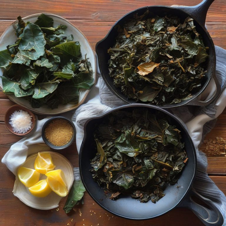 Recipe for Fried Collard Greens: Crispy Southern Comfort in 15 Minutes ...