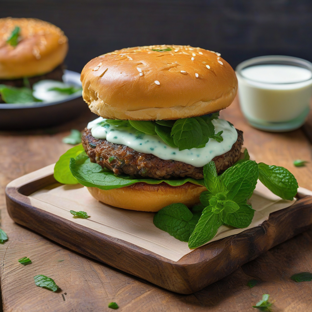 Recipe for Lamb Burger: Juicy and Flavor-Packed in 30 Minutes - Drool ...