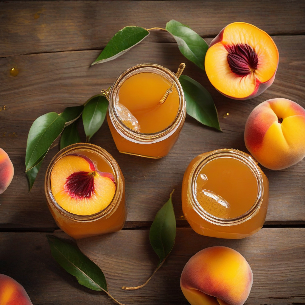 Recipe for Peach Syrup: Sweet and Sticky Delight for Desserts - Drool ...