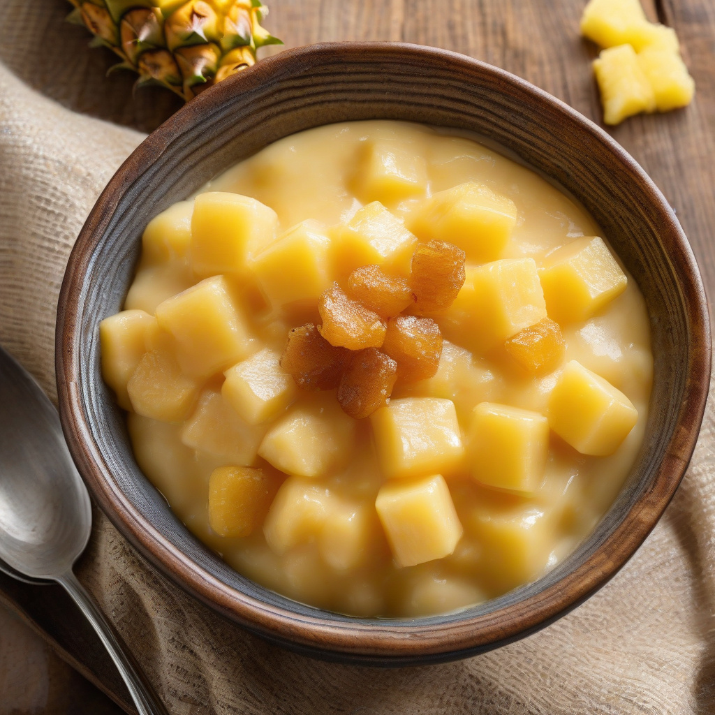 Recipe for Pineapple Pudding: Creamy Tropical Delight in 30 Minutes ...