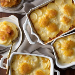 Recipe for Scalloped Potatoes for Two: Creamy Comfort in 30 Minutes ...
