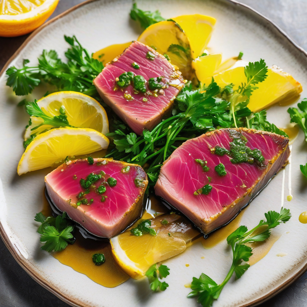 Recipe for Yellowtail Tuna: Grilled Perfection in 20 Minutes - Drool ...
