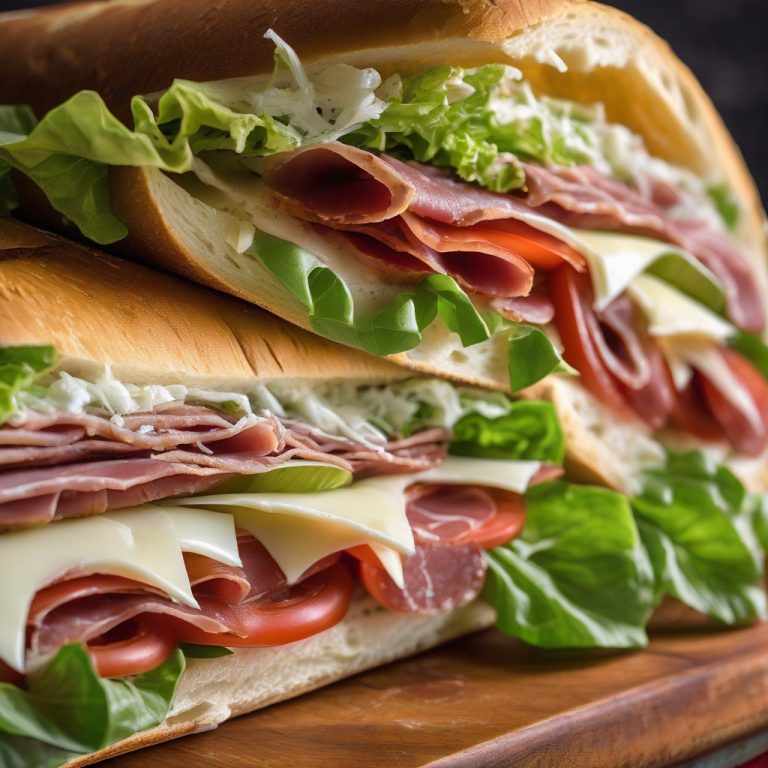 Recipe Italian Sub: Layered Flavor in Every Bite - Drool Recipes