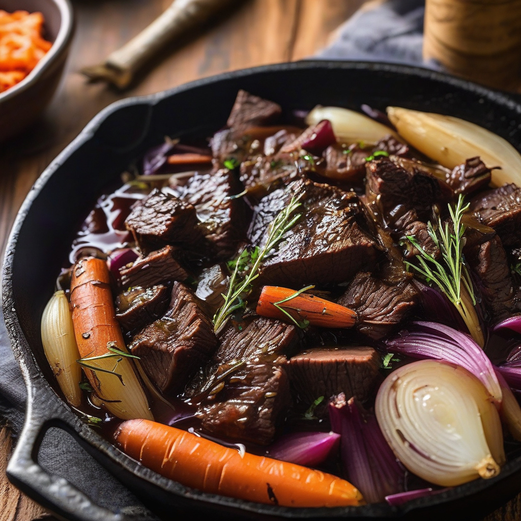 Red Wine Cooking Recipe: Rich and Flavorful Main Course Delight - Drool ...