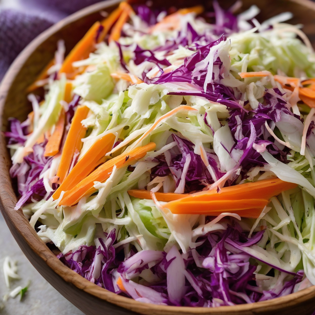 Ro's BBQ Slaw Recipe: Crunchy and Tangy Side for Any Barbecue - Drool ...